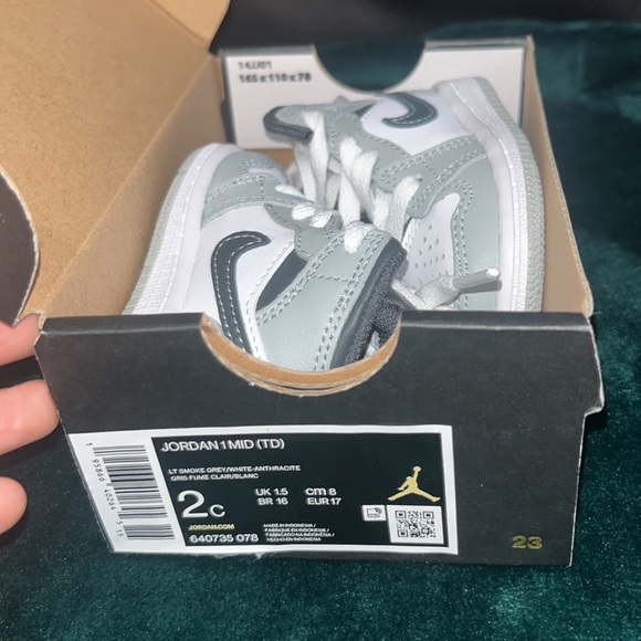 Nike | Shoes | Nike Jordans Mid Size 2c | Poshmark